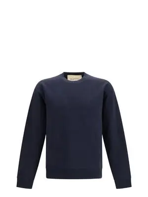 Valentino Garavani Cotton Sweatshirt Mae - Blue