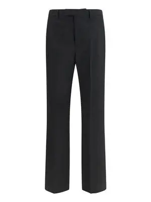 Valentino Garavani Wool Tailored Pants - Black