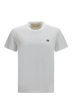 Valentino Garavani Cotton Vogo T-shirt Mae - White