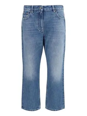 Valentino Garavani Straight-leg Denim Jeans - Blue