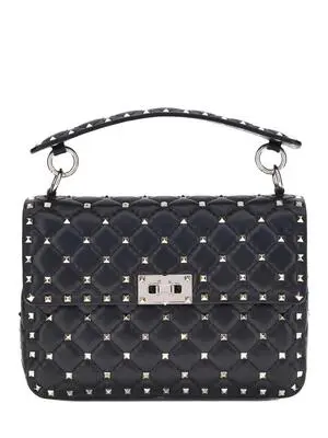 Valentino Garavani Valentino Garavani Rockstud Spike Handbag Black