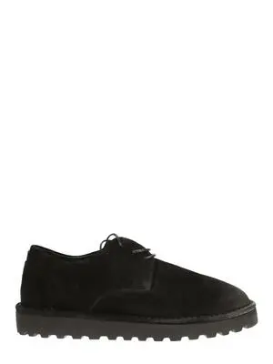 Marsèll Sancrispa Alta Suede Derby Shoes - Black
