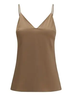 BRUNELLO CUCINELLI BRUNELLO CUCINELLI Stretch Silk Satin Top