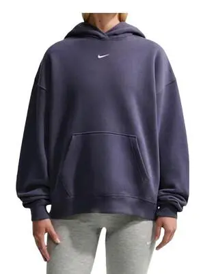 Nike Nike Studio Fleece Medium Weight Hoodie Gridiron/sail