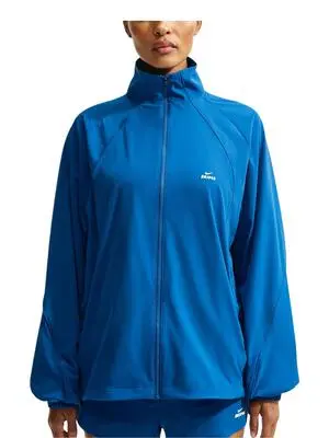 Nike X Skims Stretch Nylon Zip-up Jacket - Cobalt