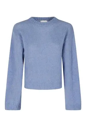 ALYSI Crew Neck Sweater - Blue