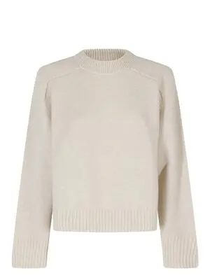 Soeur Ribbed Knit Crew Neck Sweater - No