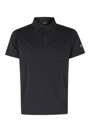 SAVE THE DUCK Jacob Chest-pocket Polo Shirt - Black