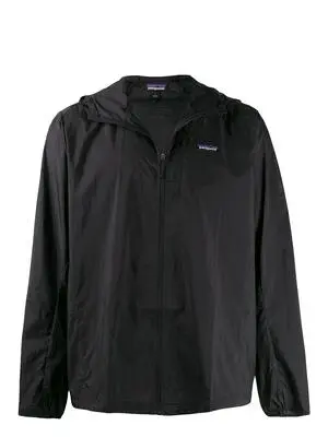 Patagonia Lightweight Zip-up Hooded Jacket - Black