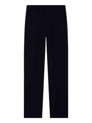 A.p.c. Tailored Straight-leg Trousers - Deep Navy Blue