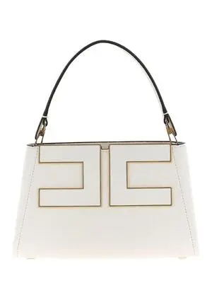 Elisabetta Franchi Shoulder Bag - Beige