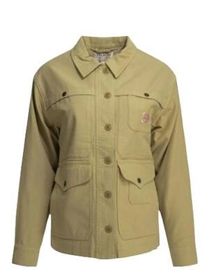 Filson Reverse Sateen Cruiser Overshirt - Beige