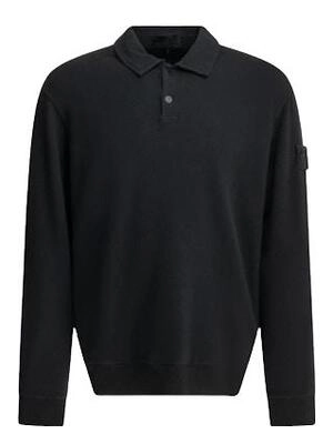 Stone Island S.i. Ghost Polo Collar Sweatshirt - Blue