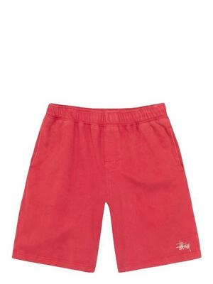StÜssy Double Layer Jersey Short - Red