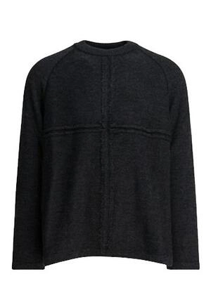 Comme Des Garçons Wool Crewneck Sweatshirt - Grey