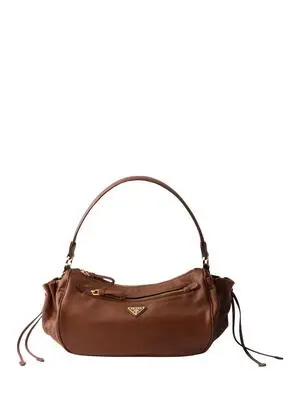 Prada Desiree Small Leather Bag - Brown