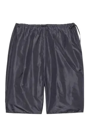 Prada Taffeta Bermuda Shorts - Grey