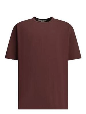 Comme Des Garçons Crewneck Sweat-shirt Reverse Logo T-shirt - Bordeaux