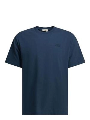 AUTRY Crewneck Sweat-shirt Logo T-shirt - Blue