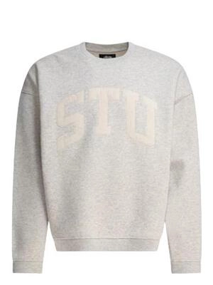 StÜssy Stu Relaxed Crew Grey