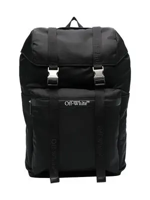 Off-White Outdoor Flap Backpack - Black
