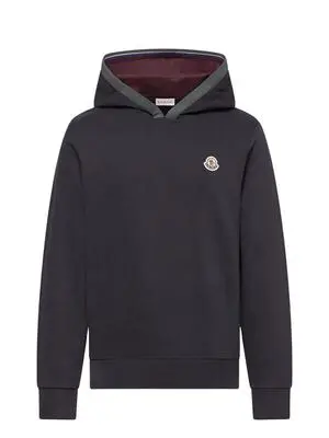 Moncler Hooded Sweater - Blue