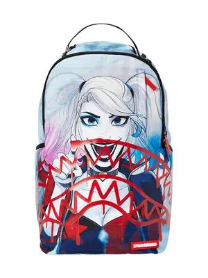 SPRAYGROUND Harley Quinn Shark Backpack - Multicolor