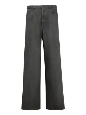 PLEASURES Spray Formula Baggy Jeans - Black