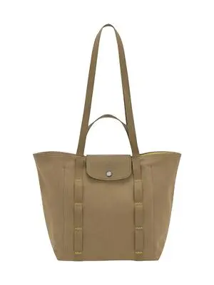 Longchamp Le Pliage Collection M Tote Bag 'lichen' Grey