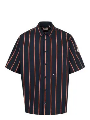Moncler Striped Shirt - Blue