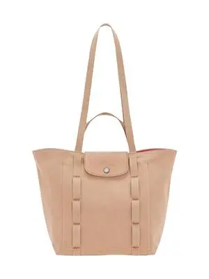 Longchamp Le Pliage Collection M Tote Bag 'beige - Tan