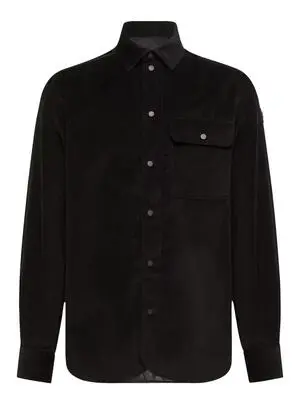 Moncler Moncler Corduroy Shirt Black