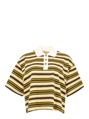 Moncler Short-sleeve Polo 'pastel Brown' Brown
