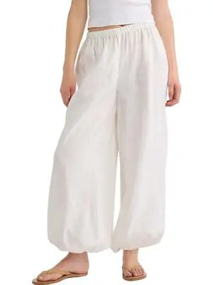 Faithfull The Brand Kortez Balloon Pants - White