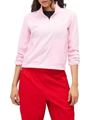 HALFDAYS Rebecca Half-zip Fleece Pullover - Bisou