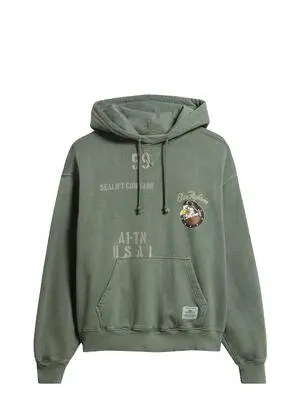 Alpha Industries Elite Graphic Hoodie Deep Forest