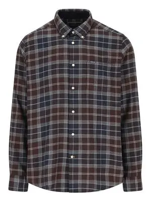 Barbour 100% Cotton Oxford Shirt - Navy