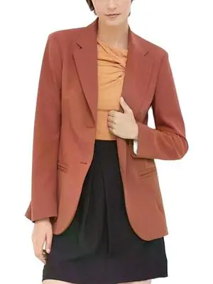Dkny Twisted Sleeveless Top - Brown