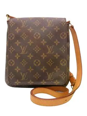 LOUIS VUITTON Monogram Musette Salsa Pm Crossbody Bag - Brown