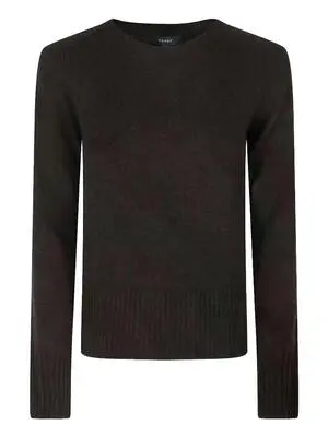 Soeur Jamie Ribbed-trim Jumper - Brown