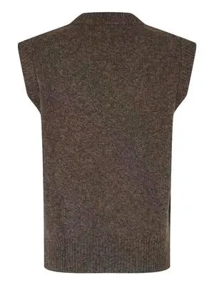 SOEUR Soeur V-Neck Knitted Vest