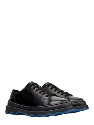 Camper Brutus+ Leather Lace-up Sneakers - Black