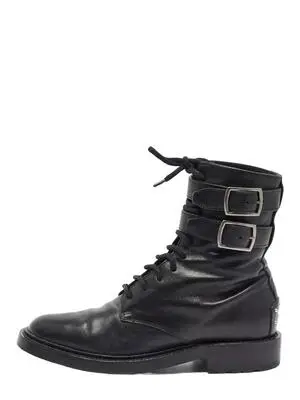 SAINT LAURENT Saint Laurent Buckled Combat Boots