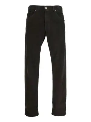 DONDUP Straight-leg Corduroy Trousers - Brown
