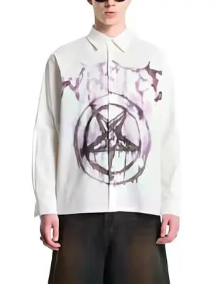 WASTED Banshee Graphic-print Shirt - White