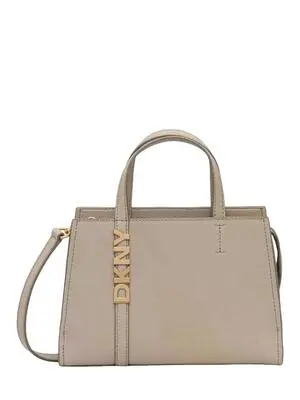 Dkny Small Avril Logo-plaque Tote Bag - Neutrals