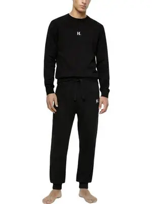 Karl Lagerfeld Drawstring Track Pants - Black