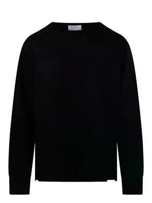BEYOU Crew Neck Sweater - Black