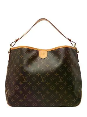 LOUIS VUITTON 2012 Monogram Delightful Pm Tote Bag - Brown