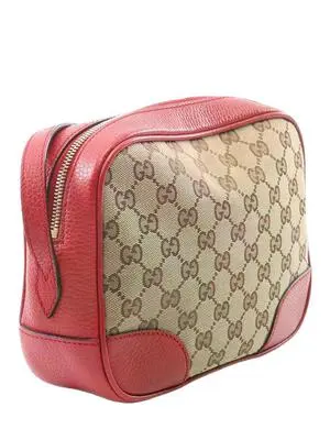 Gucci Gg Canvas Bree Crossbody Bag - Neutrals